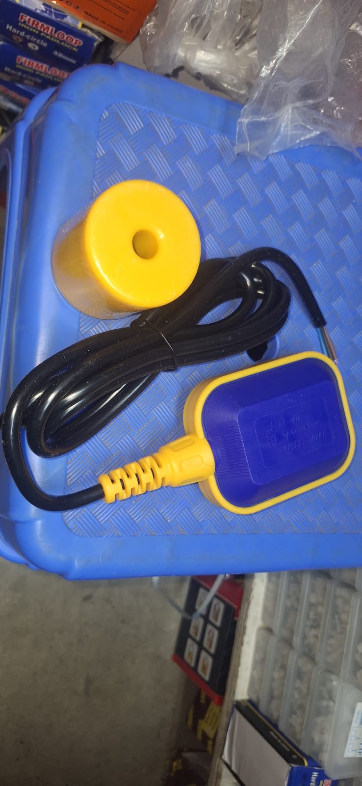 FLOAT SWITCH FLUID LEVEL CONTROLLER WITH WEIGHT AND CABLE M15-1 - J ...