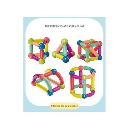 MAGNET STICK.Kids Magnetic Building Blocks(sticks) Designer Magnet ...